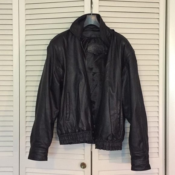 Q gaz | Jackets & Coats | Leather Jacket | Poshmark